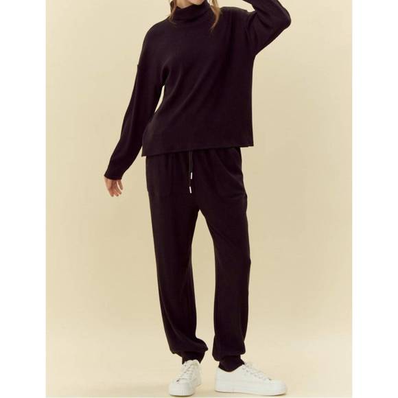 JODIFL | Other | New Jodifl Ribbed Loose Fit Lounge Set In Black | Poshmark